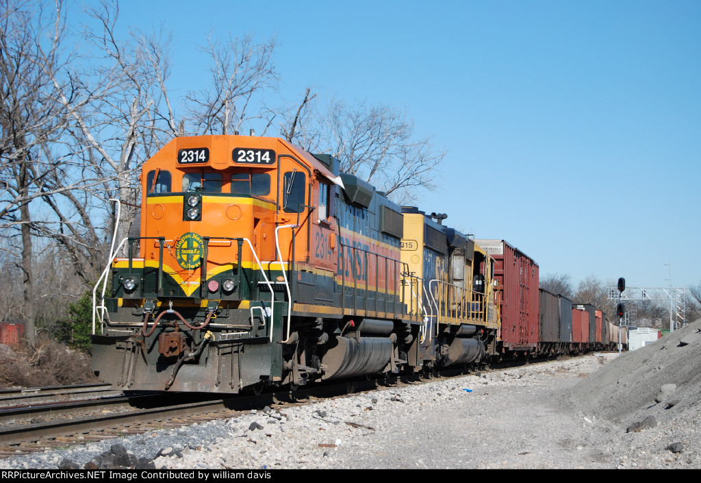 BNSF'S East Thomas Yard